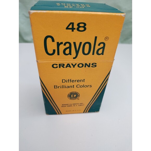 Crayola | Office | Vintage Crayola Crayons No 48 Box Binney Smith Usa ...